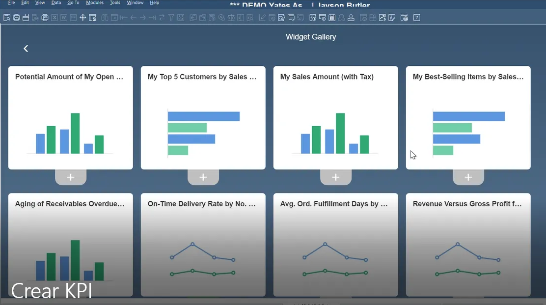 Creating Your Kpis In Sap Business One Key Performance Indicators